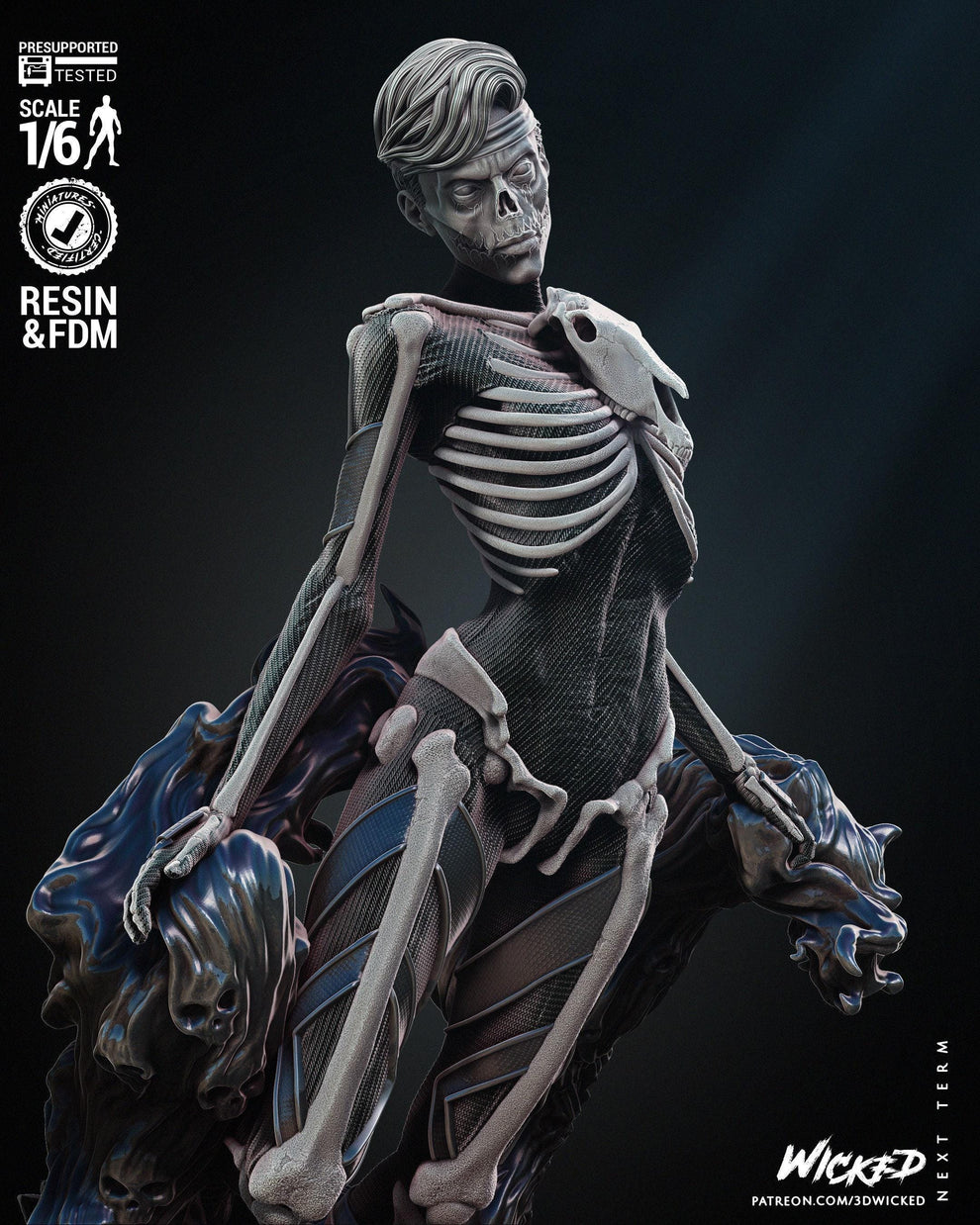 Famine Marvel 3D Print Figure - Hand Painted or Unpainted – Minis Forge ...